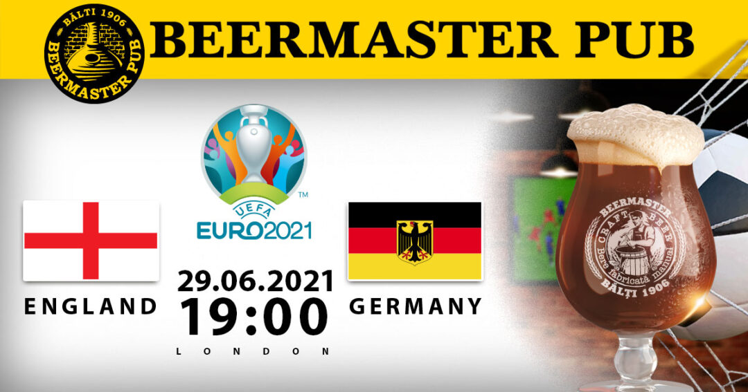 EURO 2021 England vs Germany – BEERMASTER PUB